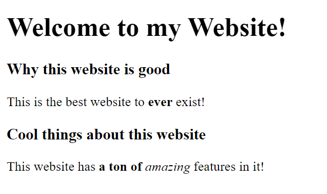 HTML Text » Learn The Web